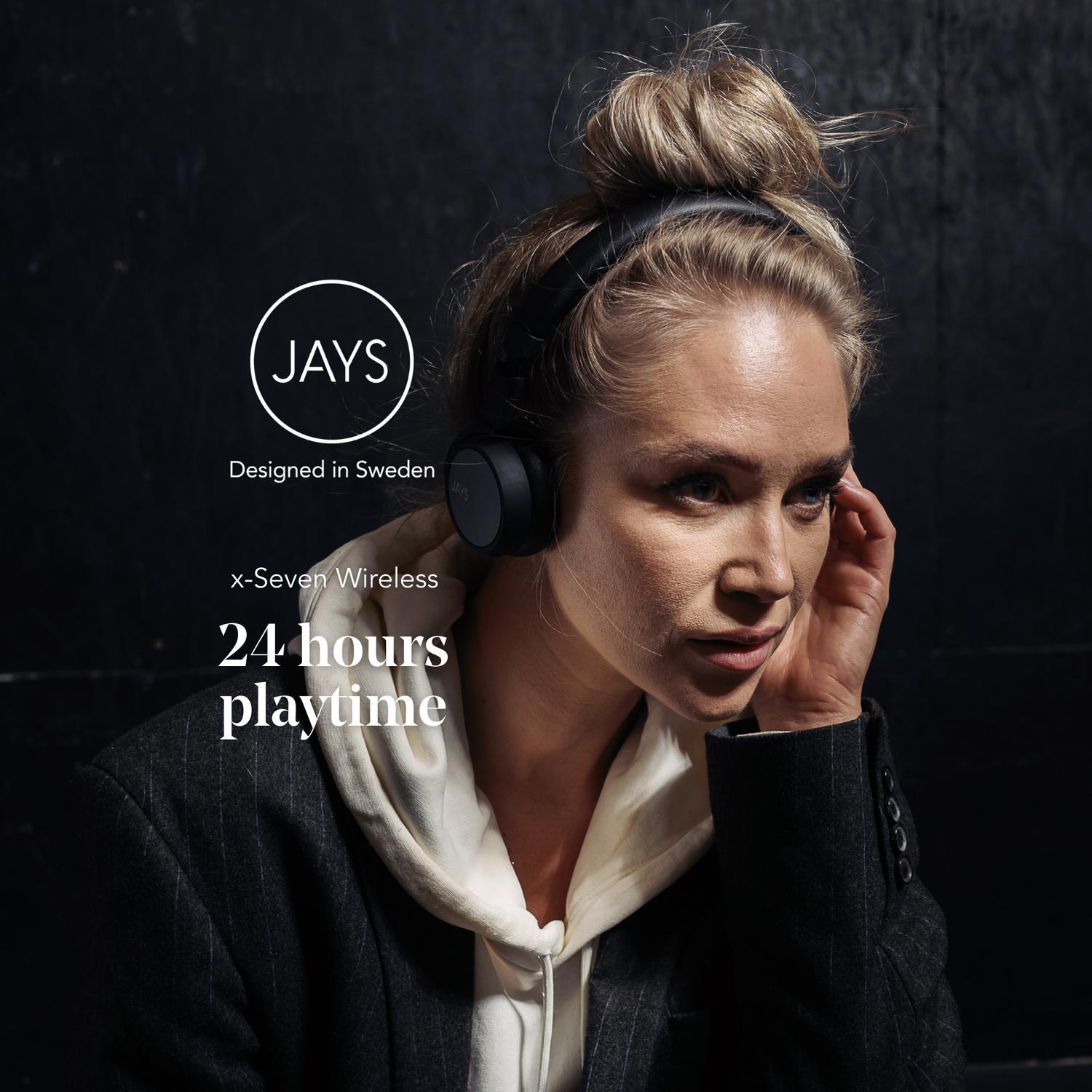 x-Seven Wireless On-Ear Headphones – JAYS Headphones